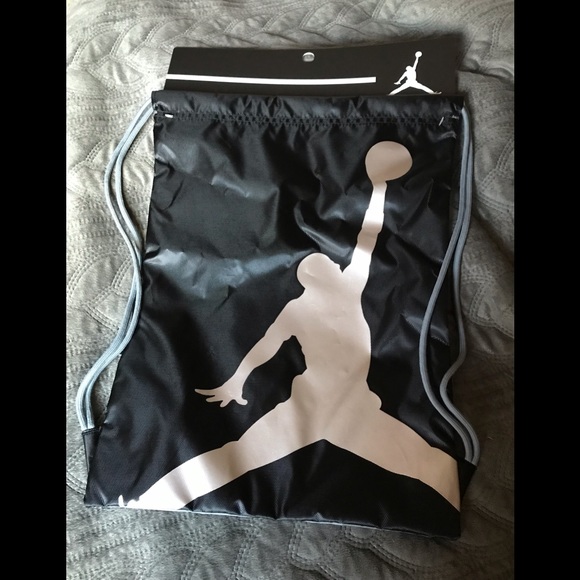 Jordan | Bags | Nike Air Jordan Jumpman Drawstring Sack Bag | Poshmark